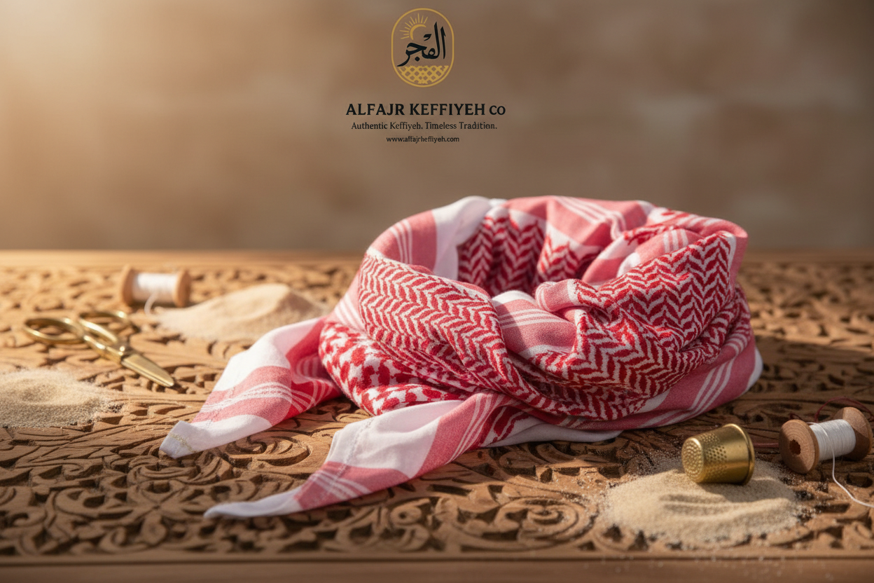 The Evolution of Premium Shemagh Craftsmanship – ALFAJR KEFFIYEH CO